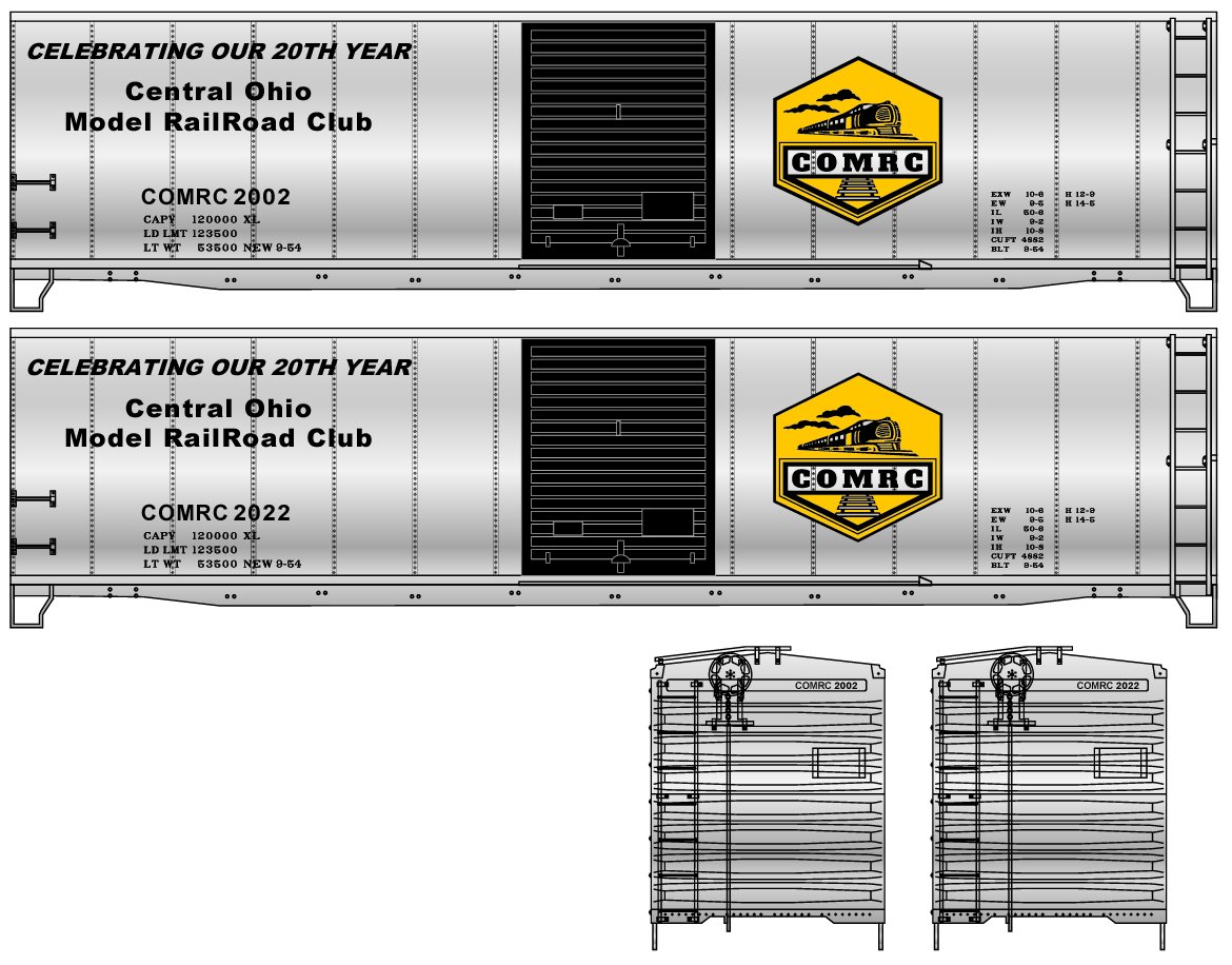 Club Cars | Central Ohio Model Railroad Club